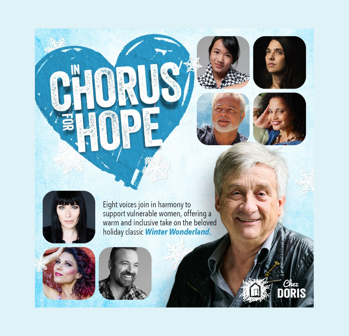 Campaign - In chorus for hope - Chez Doris